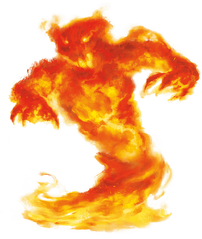 Small Fire Elemental | Kryx RPG