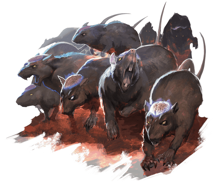 Swarm of Cranium Rats | Kryx RPG