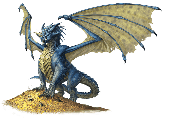 Ancient Blue Dragon | Kryx RPG