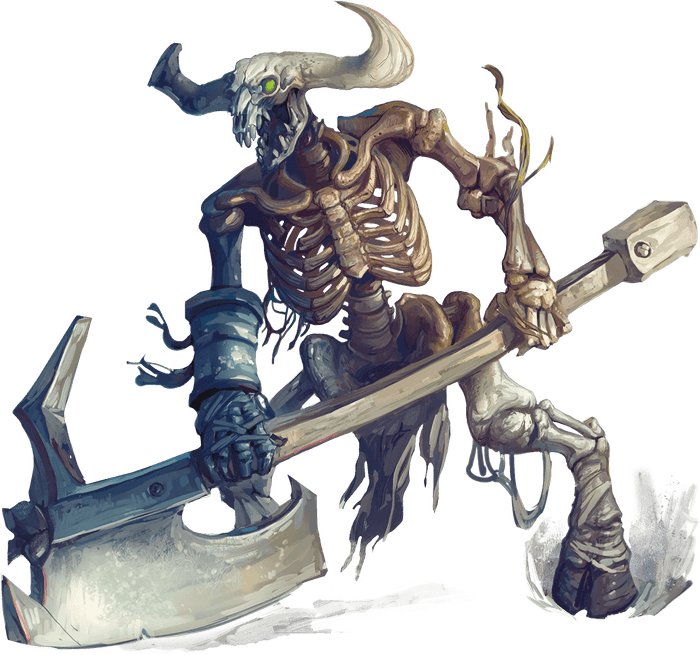 Minotaur Skeleton | Kryx RPG