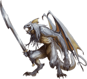 White Abishai Kryx Rpg 4472